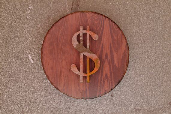3D Dollar On Wood / Stock Photo - Sam Mugraby's Photography Portfolio